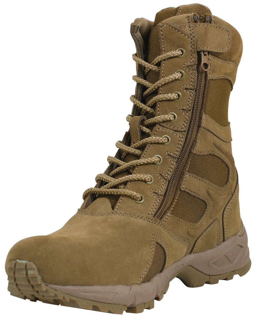 Rothco Forced Entry Deployment Boots With Side Zipper | BikersDen
