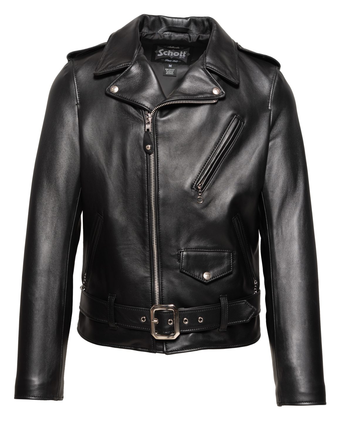 Men's Schott NYC Leather Motorcycle Jackets | BikersDen