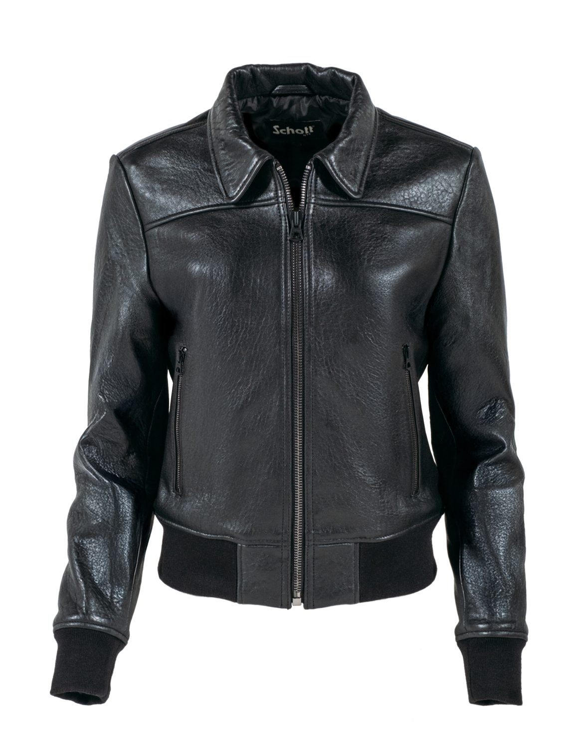 Schott N.Y.C. 2524W Women's Lambskin A-2 Inspired Flight Jacket - BikersDen