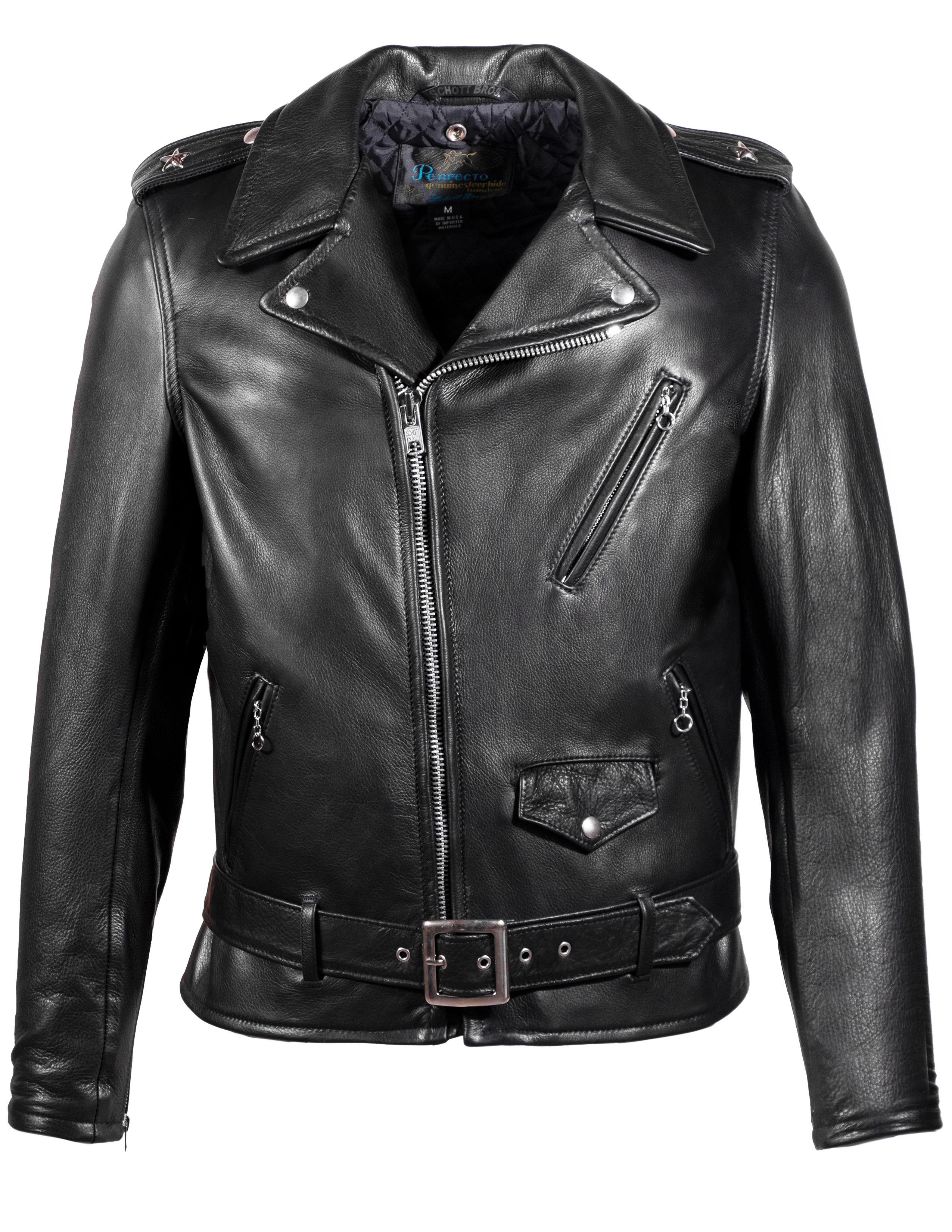 Men's Schott NYC Leather Motorcycle Jackets | BikersDen