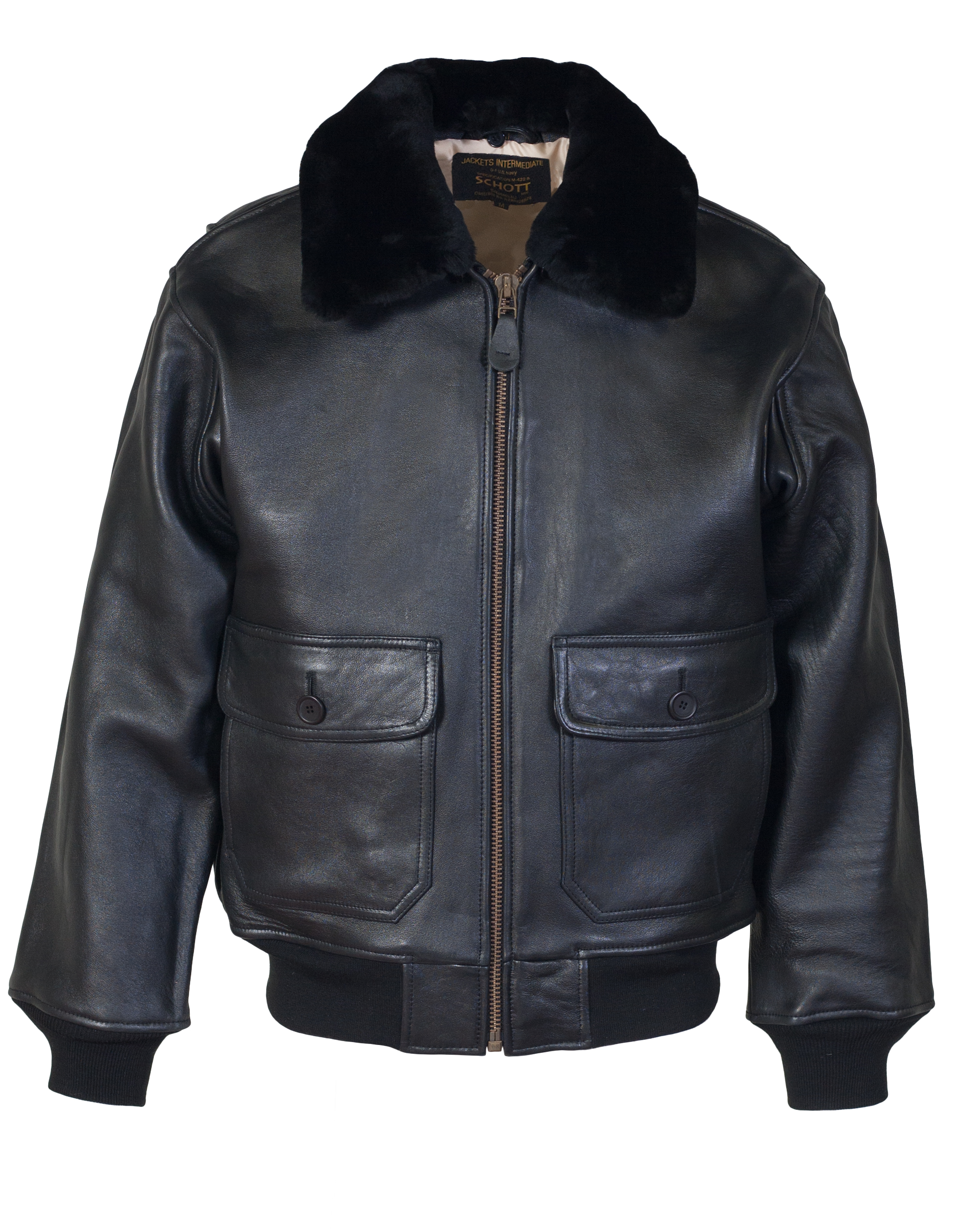 Schott N.Y.C. G1S G-1 Leather Flight Jacket | BikersDen